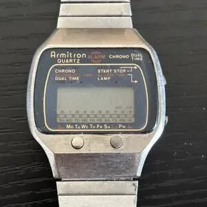 Armitron | Accessories | Rare Vintage 98s Armitron Digital Lcd Watch ...